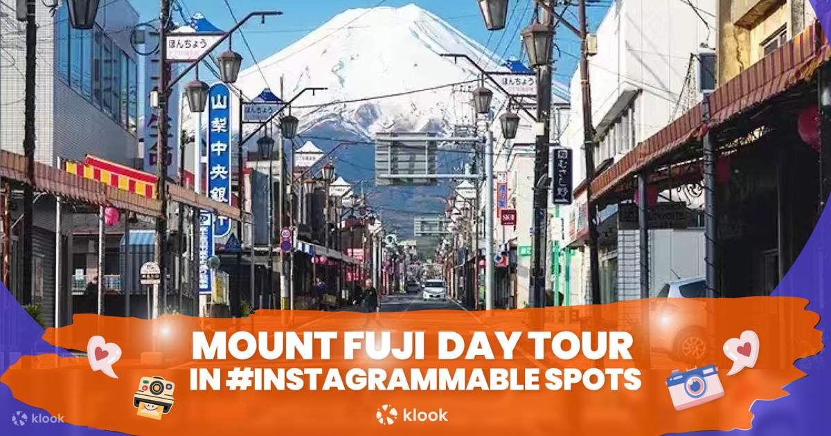 One-day trip to Mount Fuji internet celebrity attraction | Departing from Tokyo - Klook